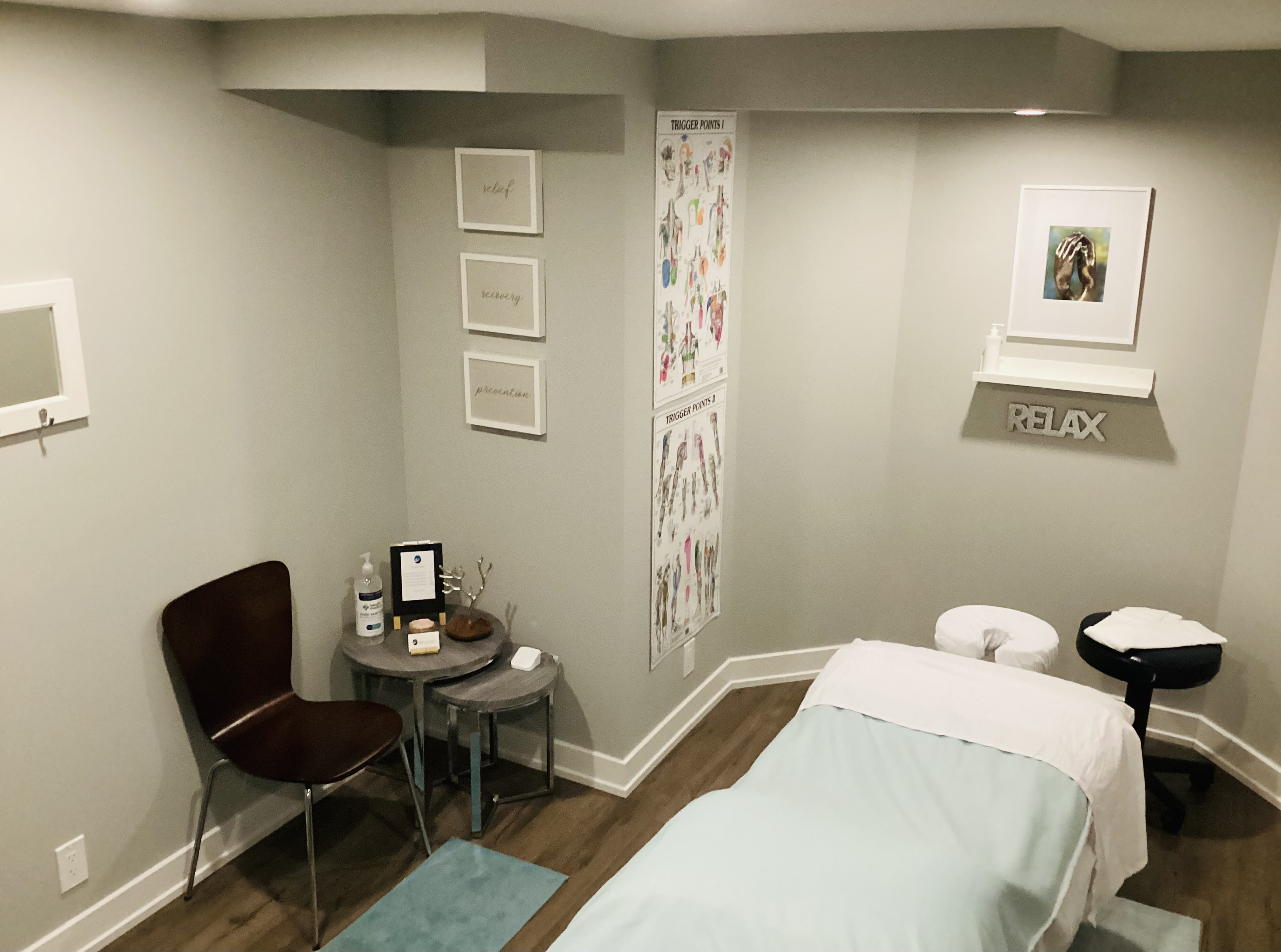 Clinic Space - Karen Komarek- Registered Massage Therapist